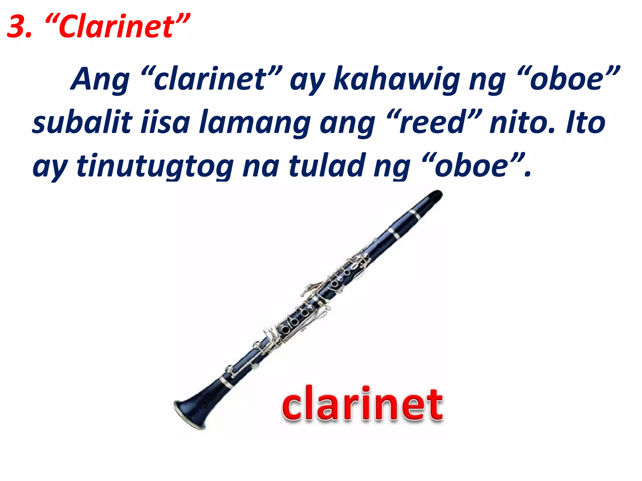 Instrumentong banda | PPT