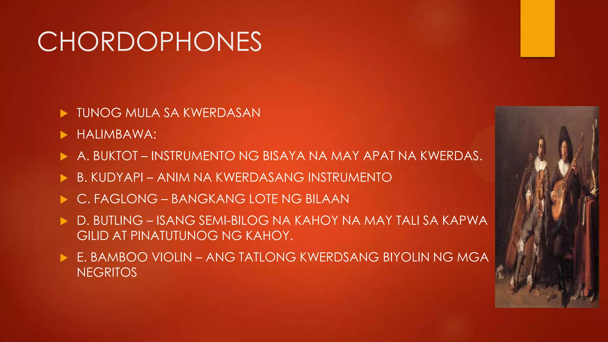 Mga katutubong instrumento ng Pilipinas | PPT