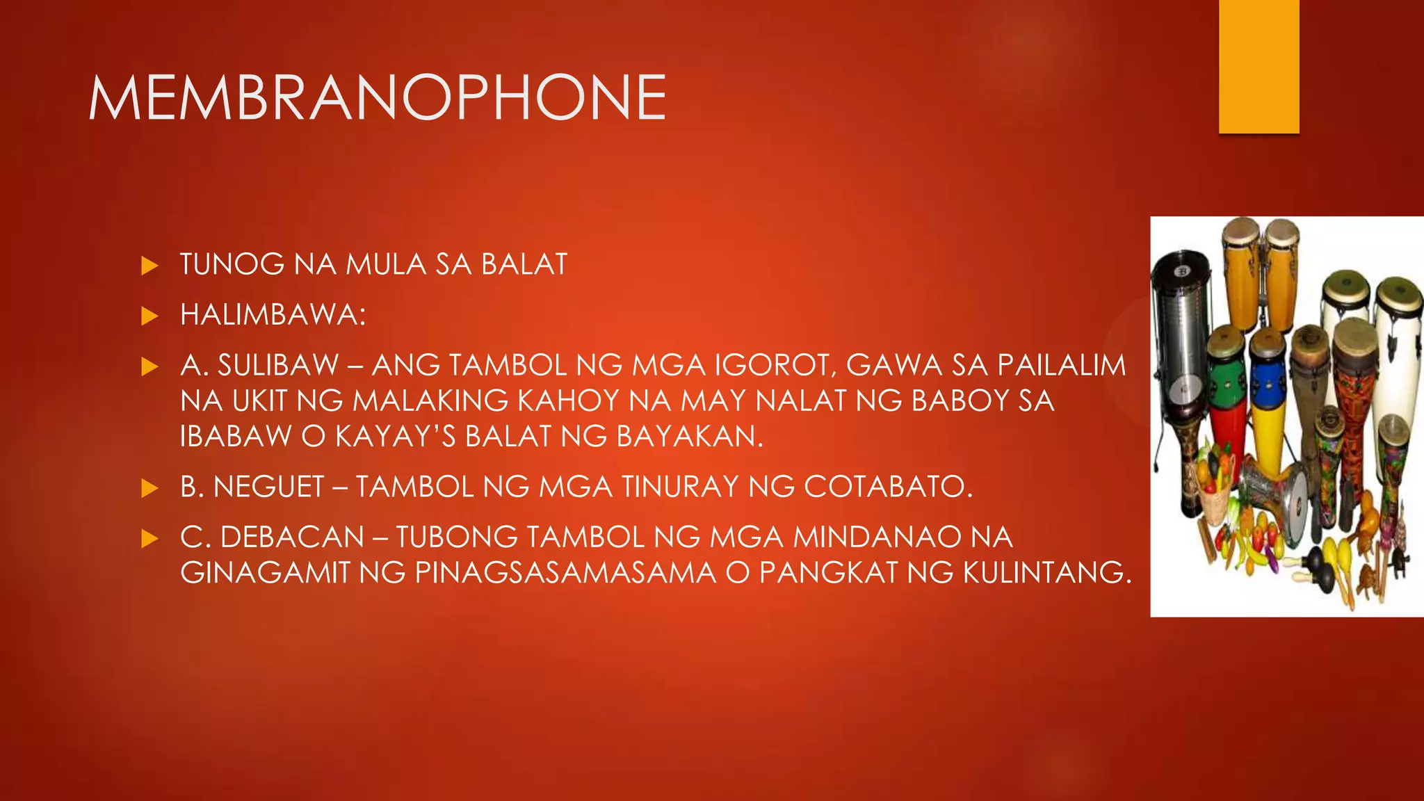 Mga katutubong instrumento ng Pilipinas | PPT