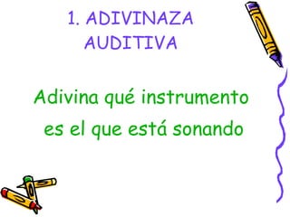 Instrumentos musicales - Infantil | PPT