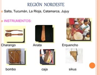 Instrumentos autóctonos argentinos