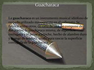 Instrumentos de colombia | PPTX