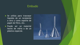 Instrumentos de laboratorio | PPTX