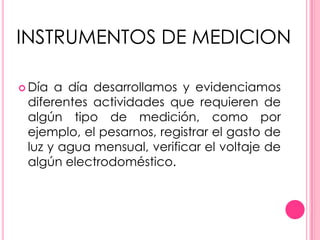 Instrumentos de medicion | PPTX
