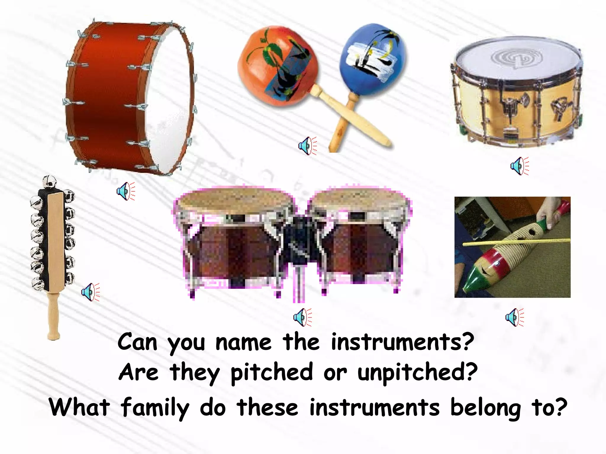 Instrumentos En Ingles | PPT