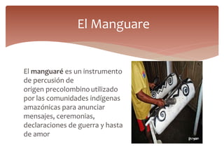 Instrumentos en la música colombiana | PPTX