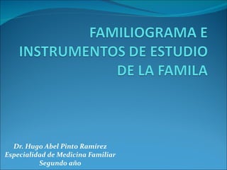 Instrumentos est fam completo | PPT