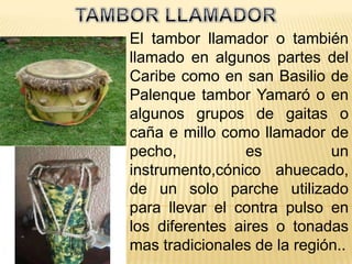 Instrumentos folcloricos colombianos | PPTX