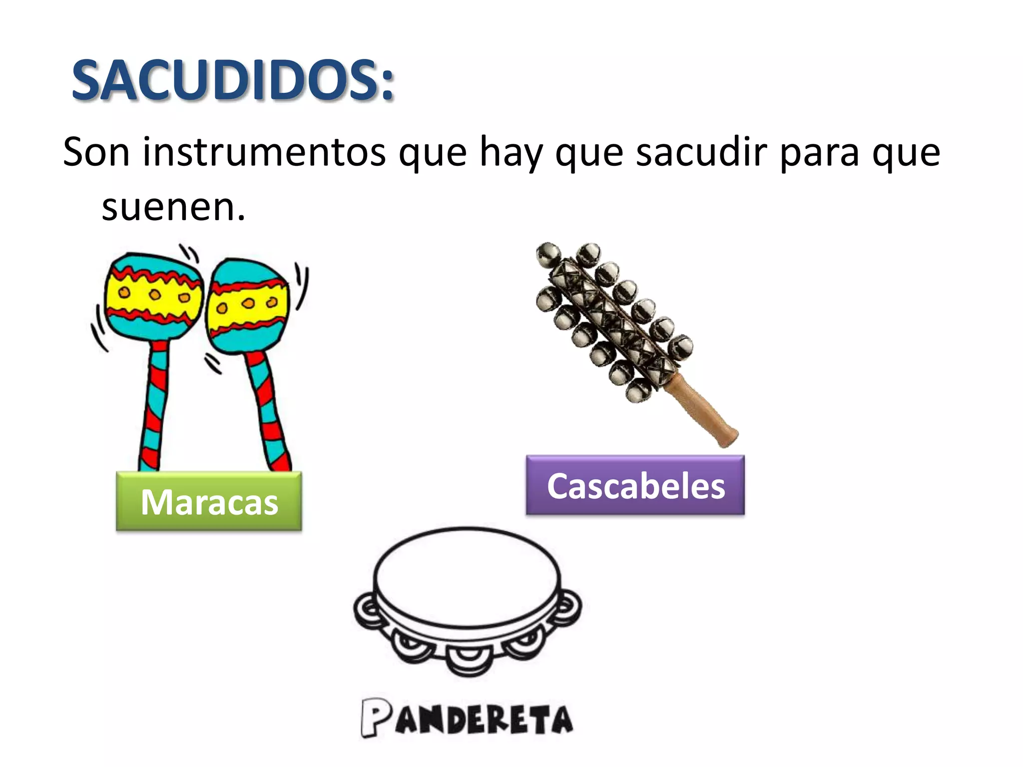 Instrumentos idiófonos | PPTX