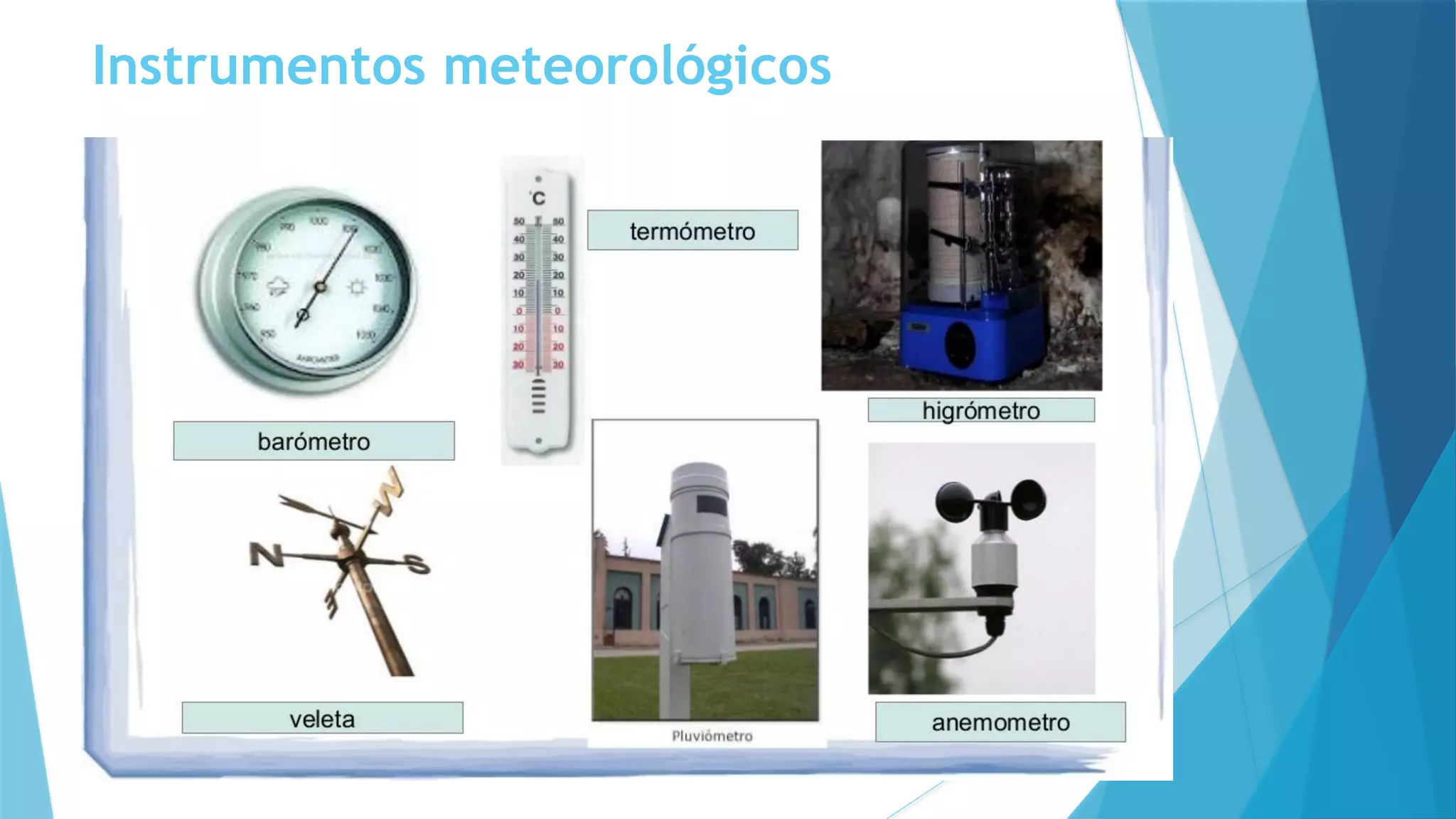 Instrumentos meteorológicos | PDF