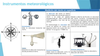 Instrumentos meteorológicos | PDF