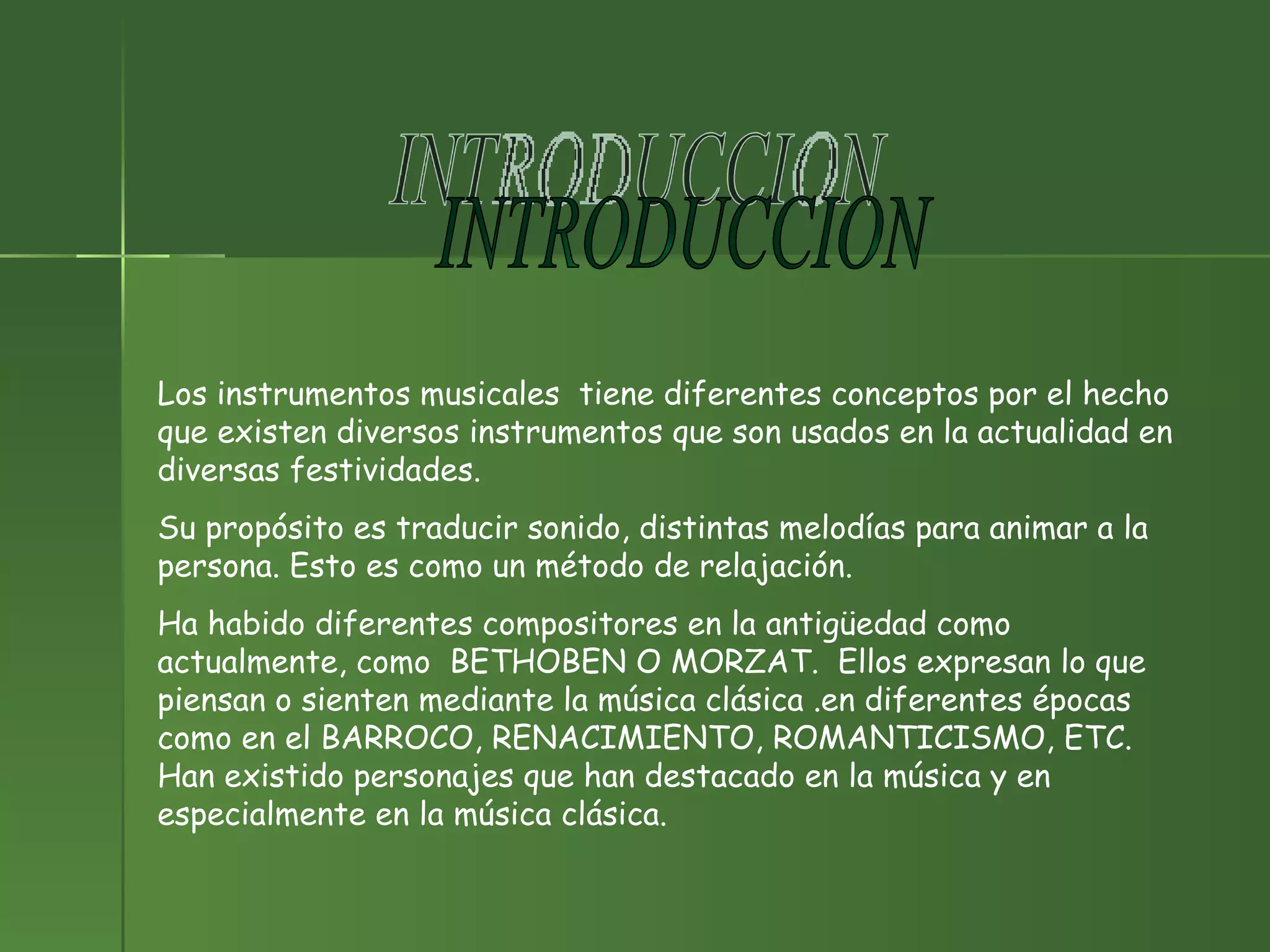 Instrumentos Musicales | PPT | Musical Instruments | Hobbies & Interests