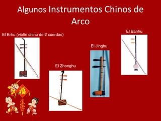 Instrumentos musicales chinos | PPT