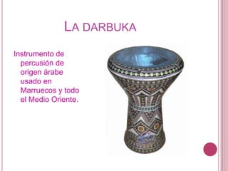 Instrumentos musicales | PPTX