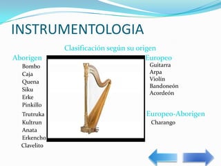 Instrumentos musicales | PPTX