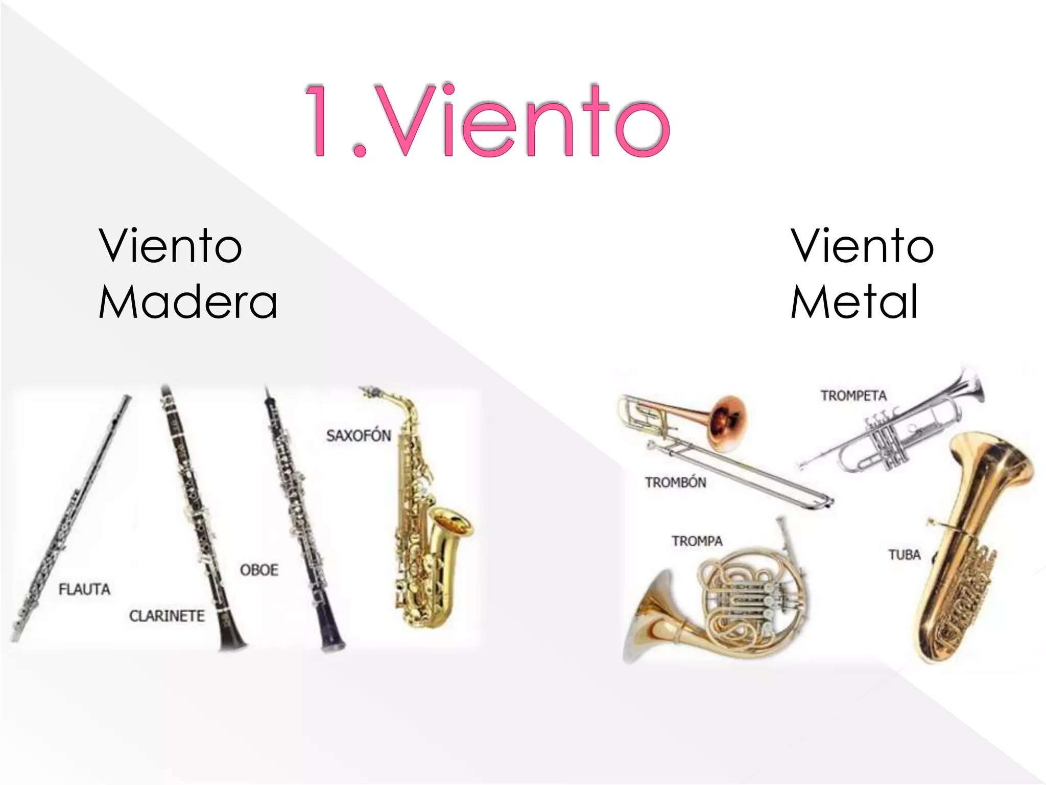 Instrumentos musicales | PPTX | Music | Entertainment