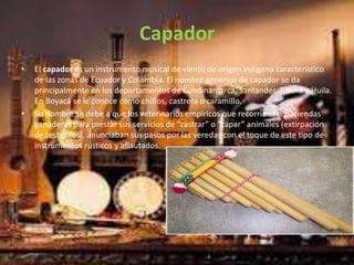 Instrumentos musicales | PPTX