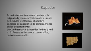 Instrumentos musicales | PPTX