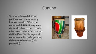 Instrumentos musicales | PPTX