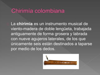 Instrumentos musicales | PPTX