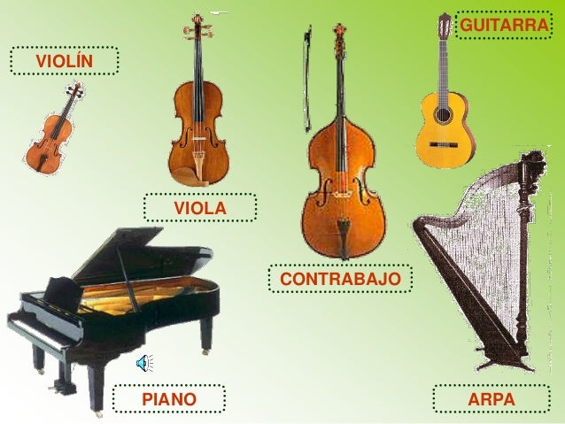 LOS INSTRUMENTOS MUSICALES