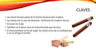 Instrumentos musicales americanos | PPTX