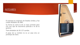 Instrumentos musicales americanos | PPTX