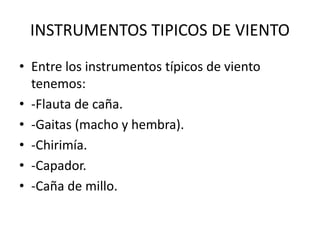 Instrumentos musicales colombia | PPTX