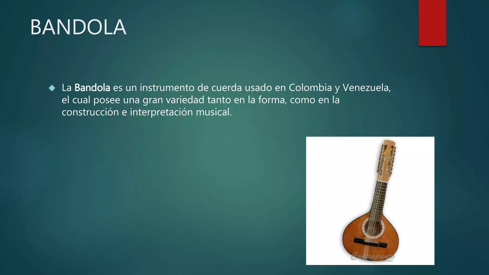 instrumentos musicales de colombia | PPTX | World/International Music ...