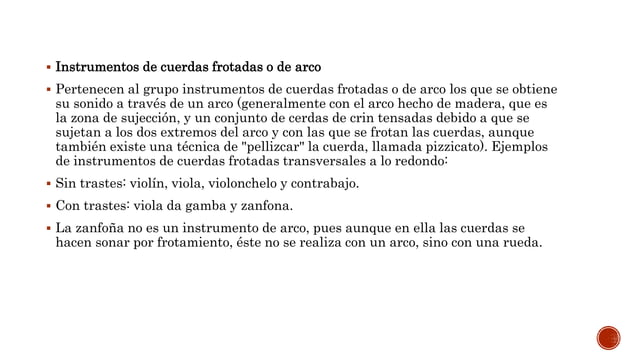 Instrumentos musicales de cuerda | PPT