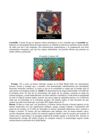 Instrumentos musicales de la edad media | PDF