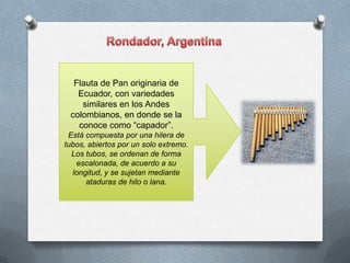 Instrumentos musicales latinoamericanos | PPTX