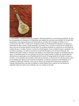 Instrumentos musicales medievales | PDF | Musicals | Genres