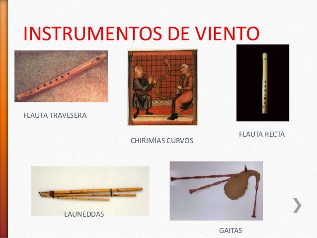 Instrumentos musicales medievales