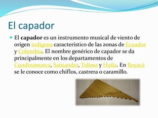 Instrumentos musicales s.c.l | PPTX