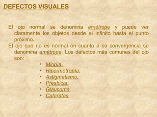 El ojo y los Instrumentos Opticos | PPS