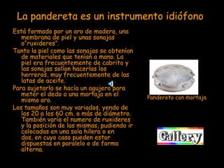 Instrumentos percusion | PPSX
