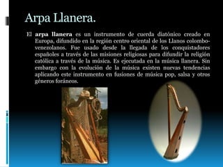 Instrumentos propios de Colombia | PPTX