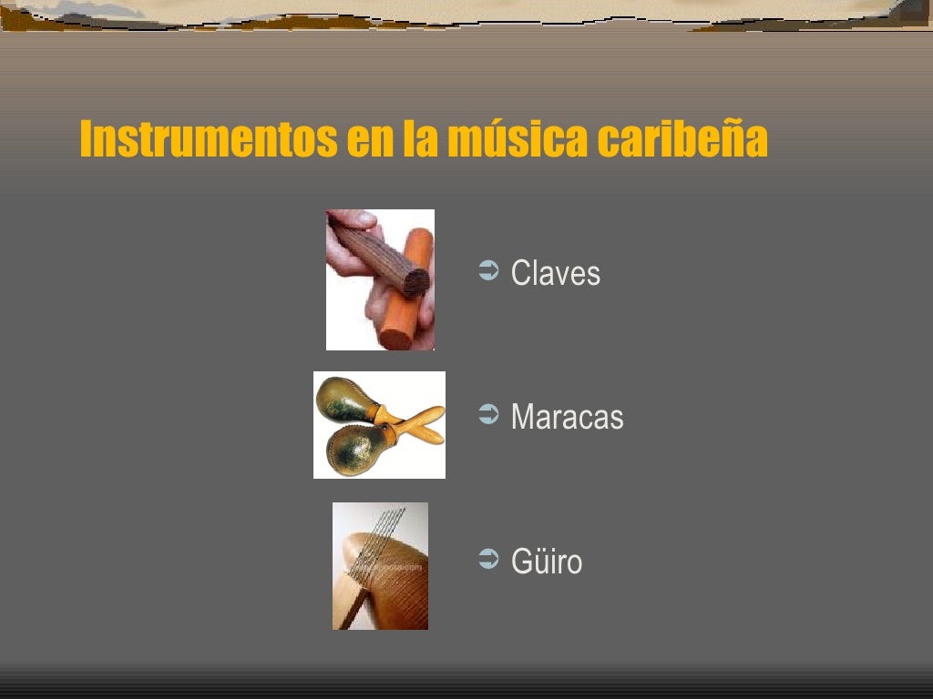 Instrumentos en la música caribeña