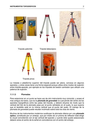 Topografía Partes Del Trípode