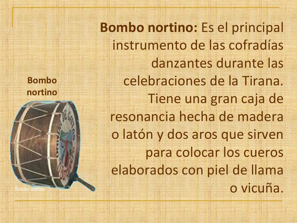 Instrumentos tradicionales de chile