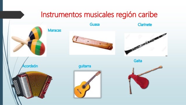 Instrumentos y ritmos folclóricos de las regiones