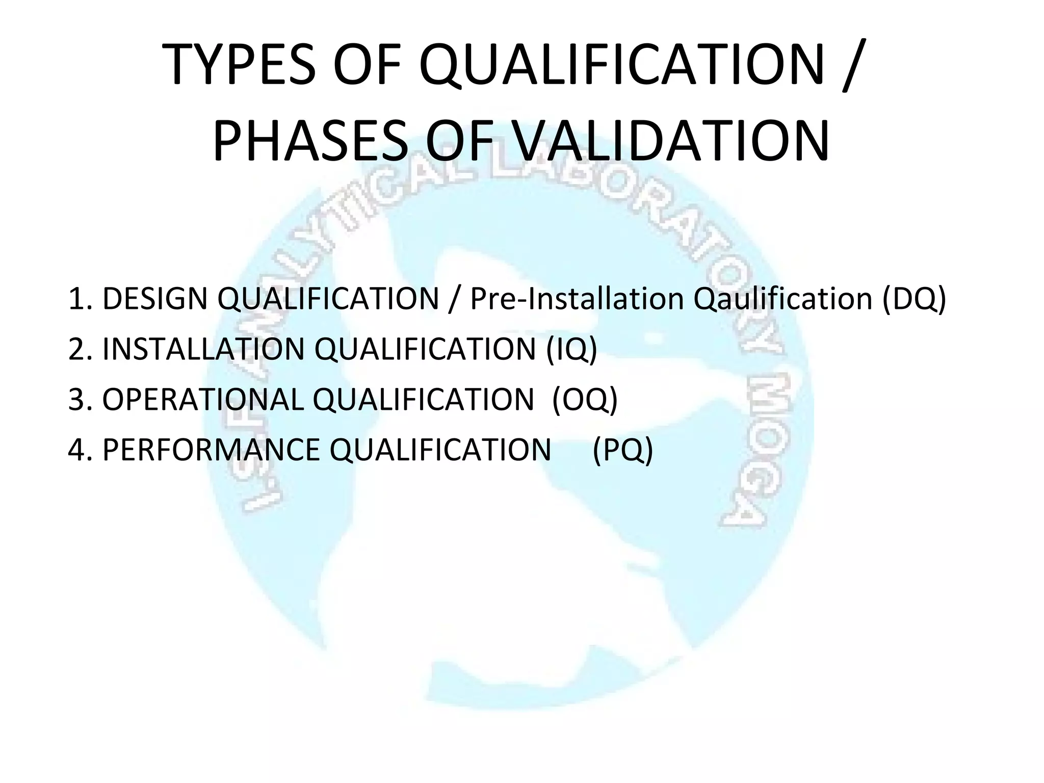 Instrument qualification | PPT