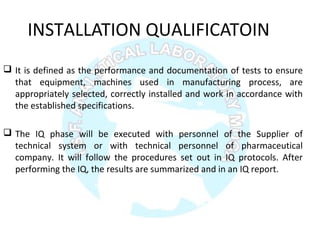 Instrument qualification | PPT
