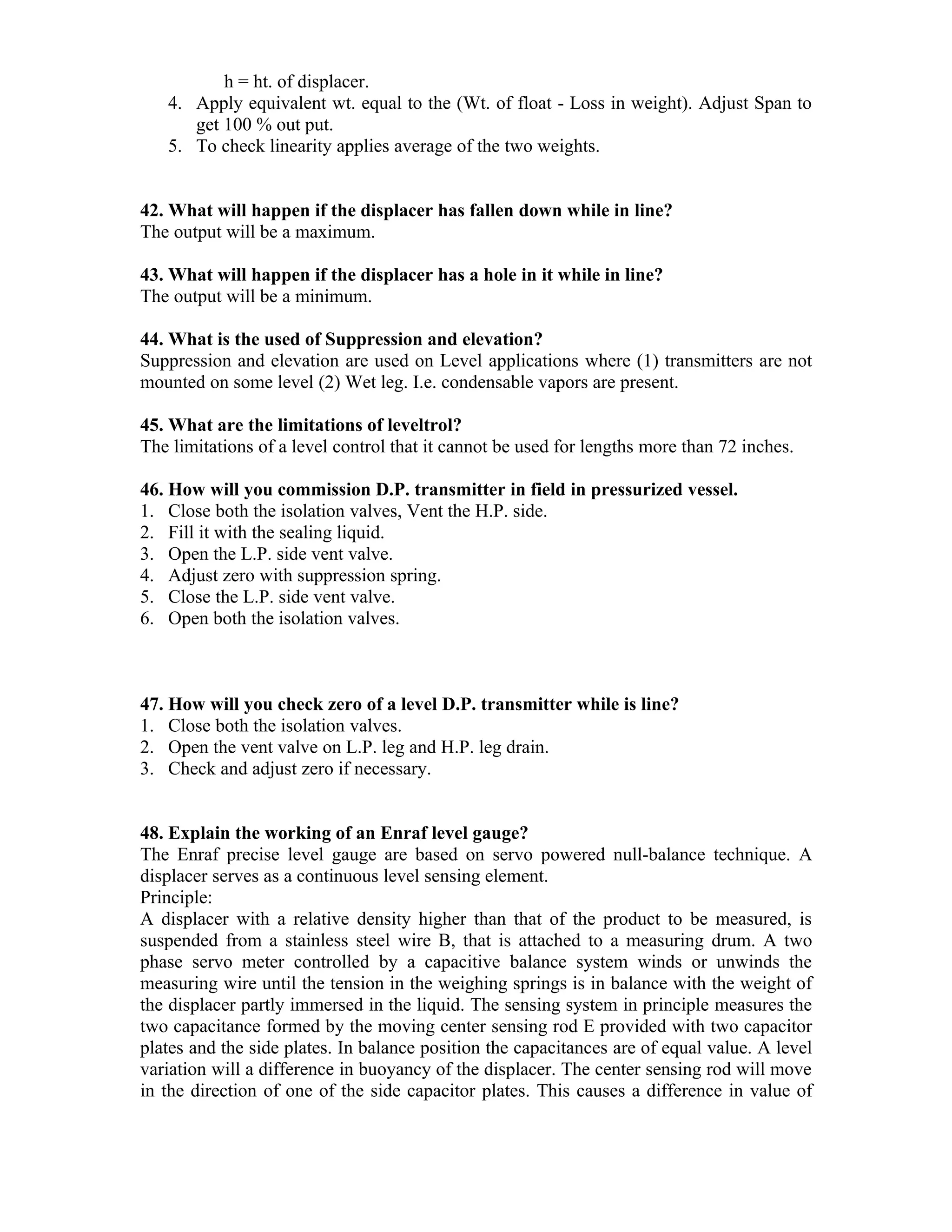 Instrument questions | DOC