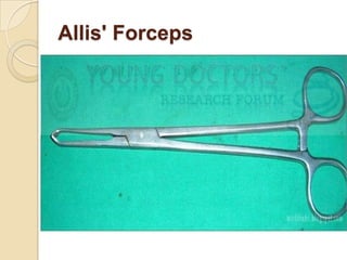 Gynecological and Obstetrics instruments | PPTX