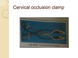 Gynecological and Obstetrics instruments | PPTX