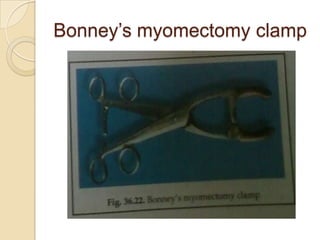 Gynecological and Obstetrics instruments | PPTX
