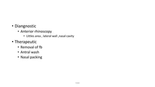 Instruments ent ppt with uses otorhinolaryngology ent | PPTX