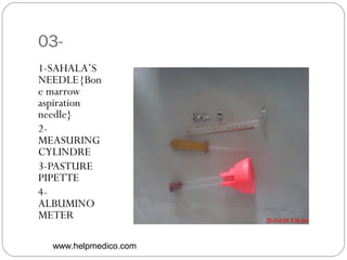 Pathology Instruments